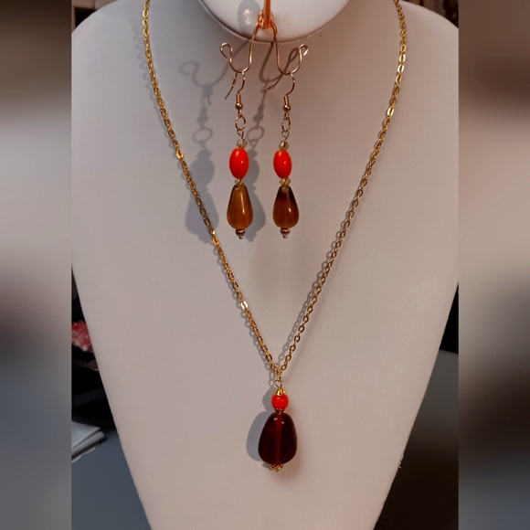Rhonni Re | Jewelry | 5 For 2 Handcrafted Set Perfect For Fall | Poshmark